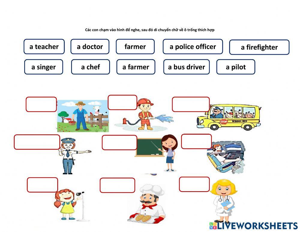 Jobs online exercise for G2 | Live Worksheets