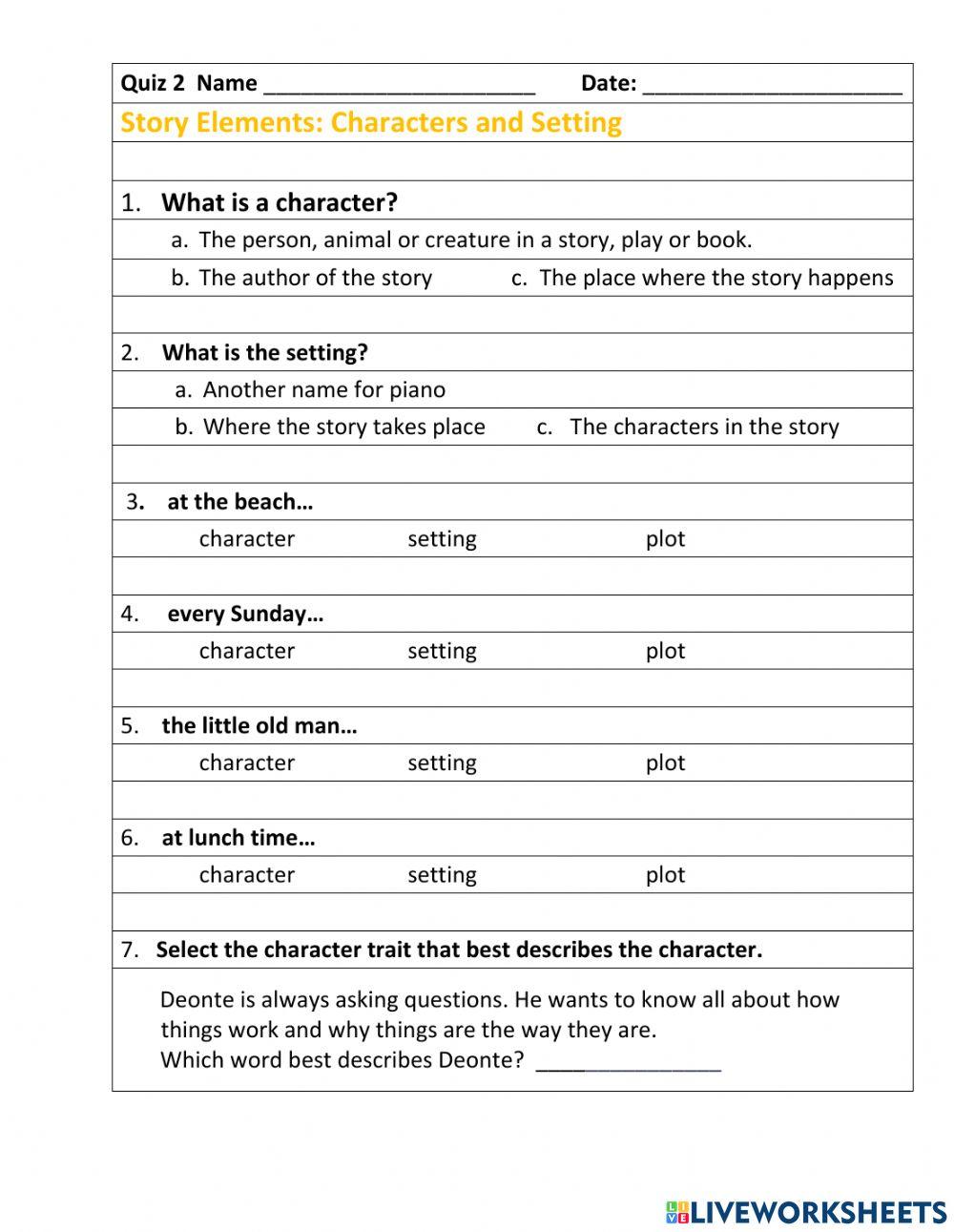 Dental Consider fragrance character setting plot worksheet expedition ... Dental Consider fragrance character setting plot worksheet expedition ...