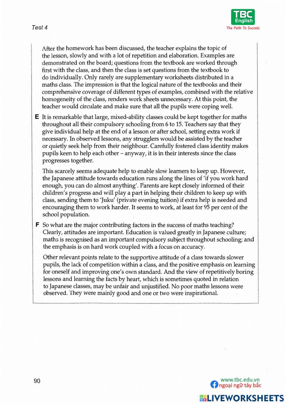 IELTS 8 TEST 4 READING Q1-13 1587518 | englishtaybac