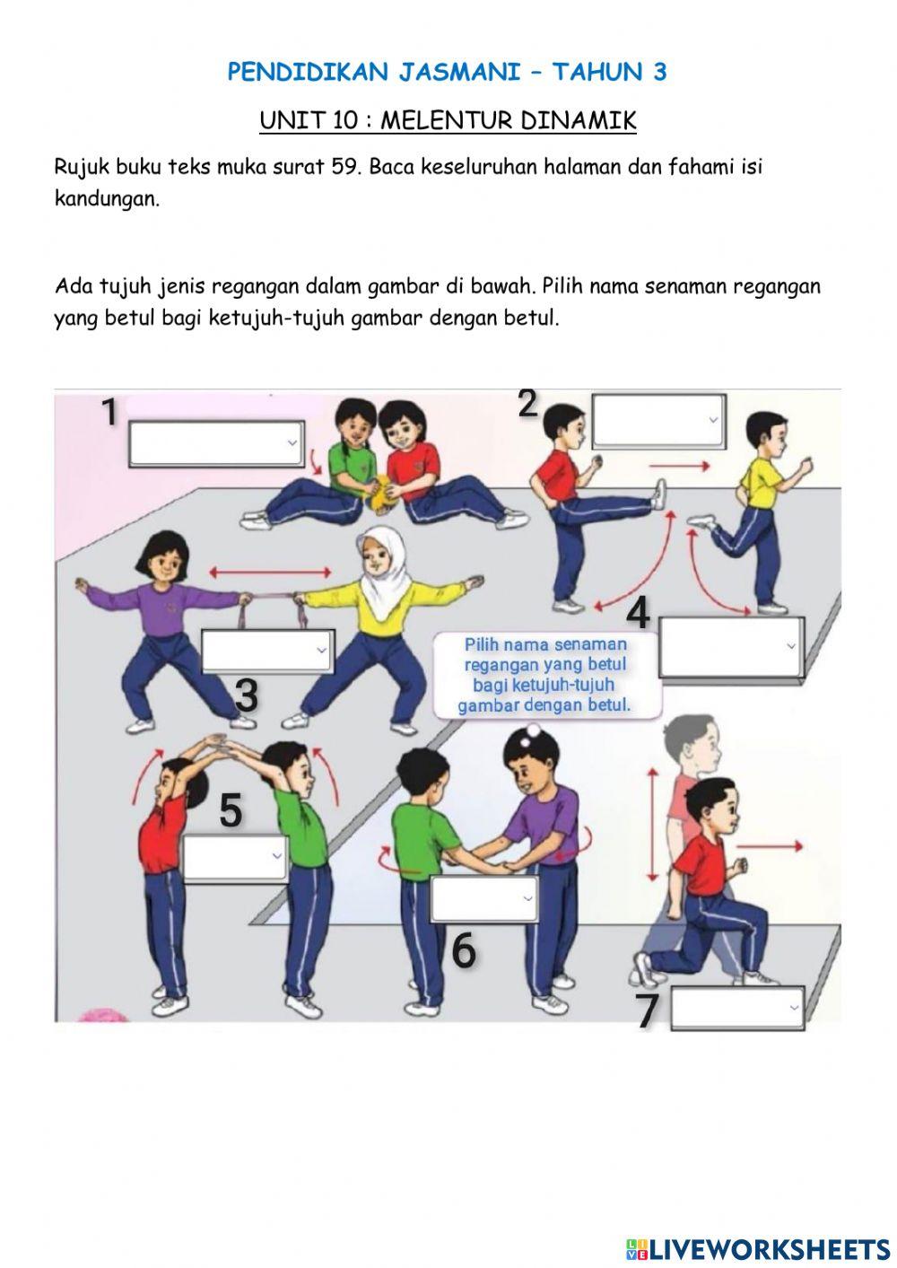 1544048 | Pendidikan Jasmani Tahun 3 - Unit 10 : Melentur