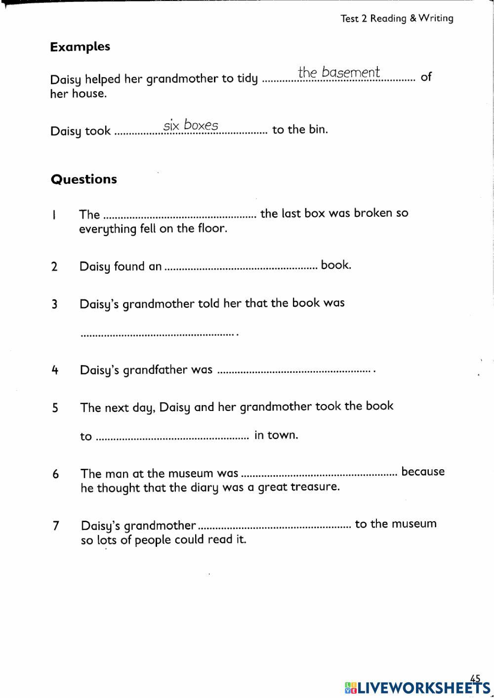 Flyers - Three … | Free Interactive Worksheets | 6749836