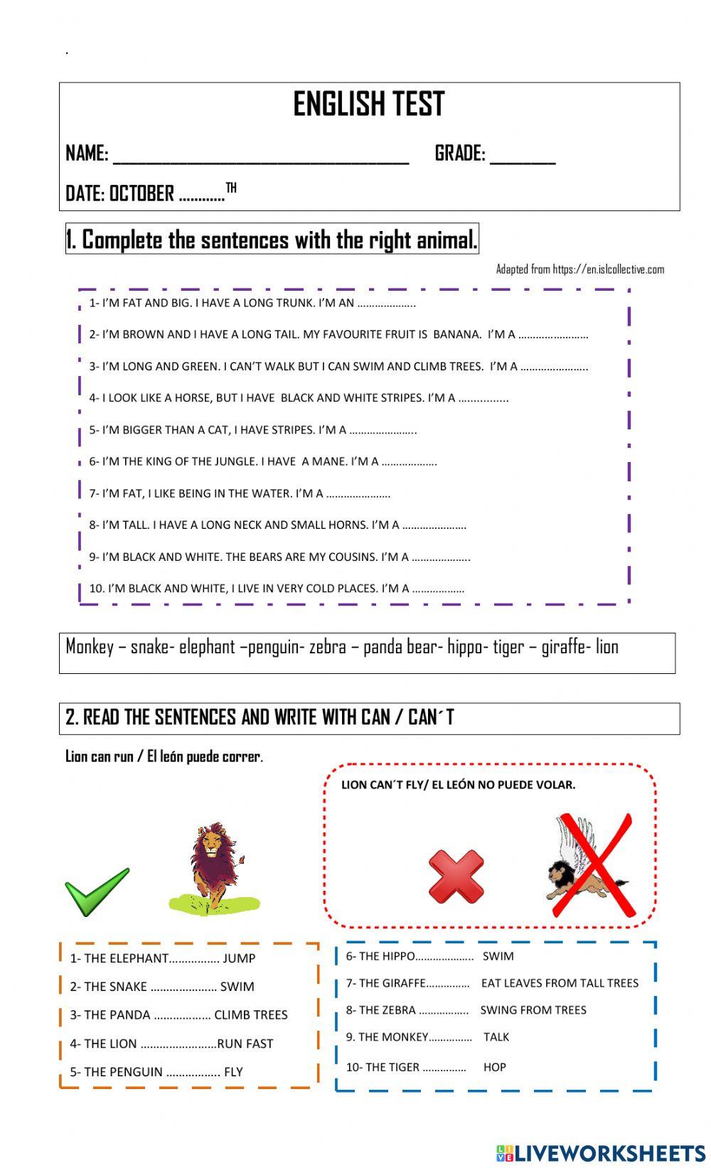 Natural world | Free Interactive Worksheets | 1544614