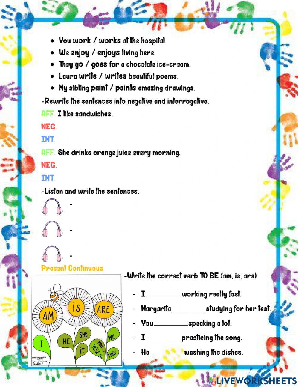 English Test 5th Grade 1549521 | Fernanda Davila