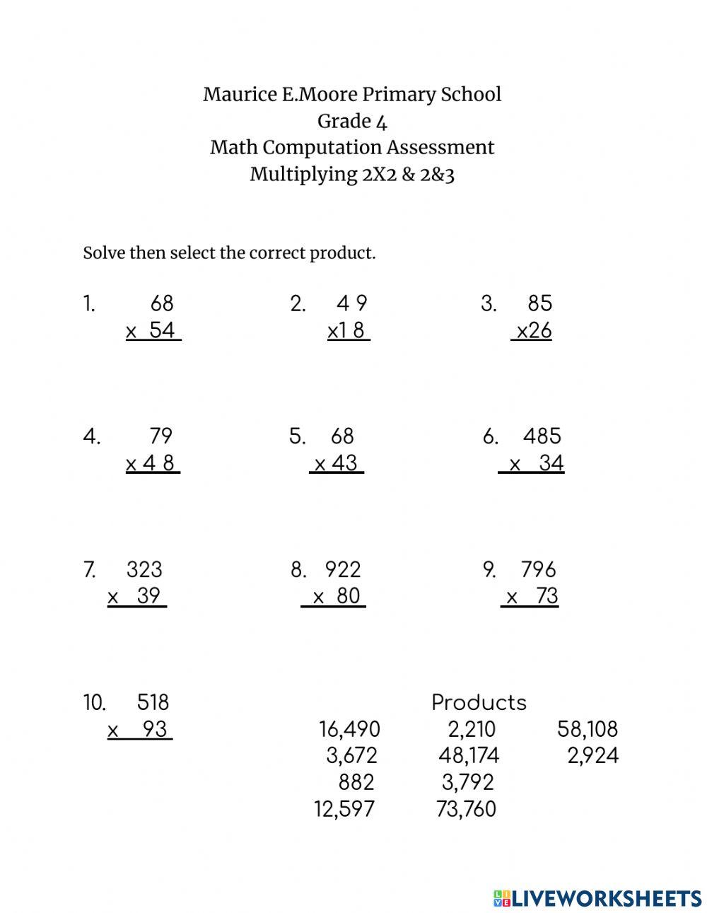 5212555 | Multiplying 2X2 - 2X3 | b_spence