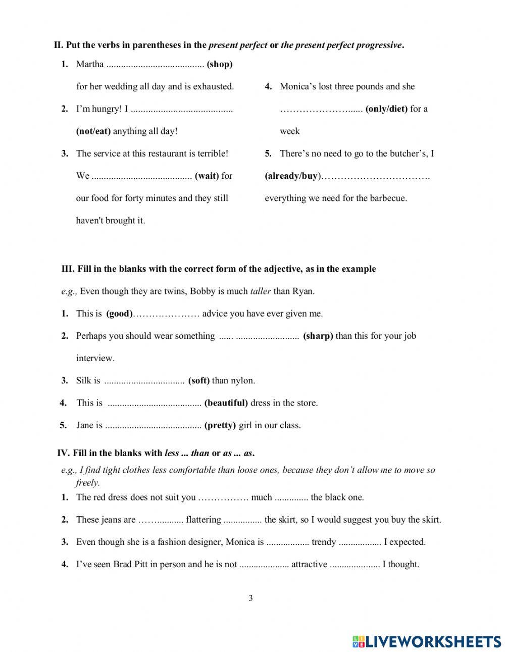 DS - Access 4 - Test 2 Vocab + Gr worksheet | Live Worksheets