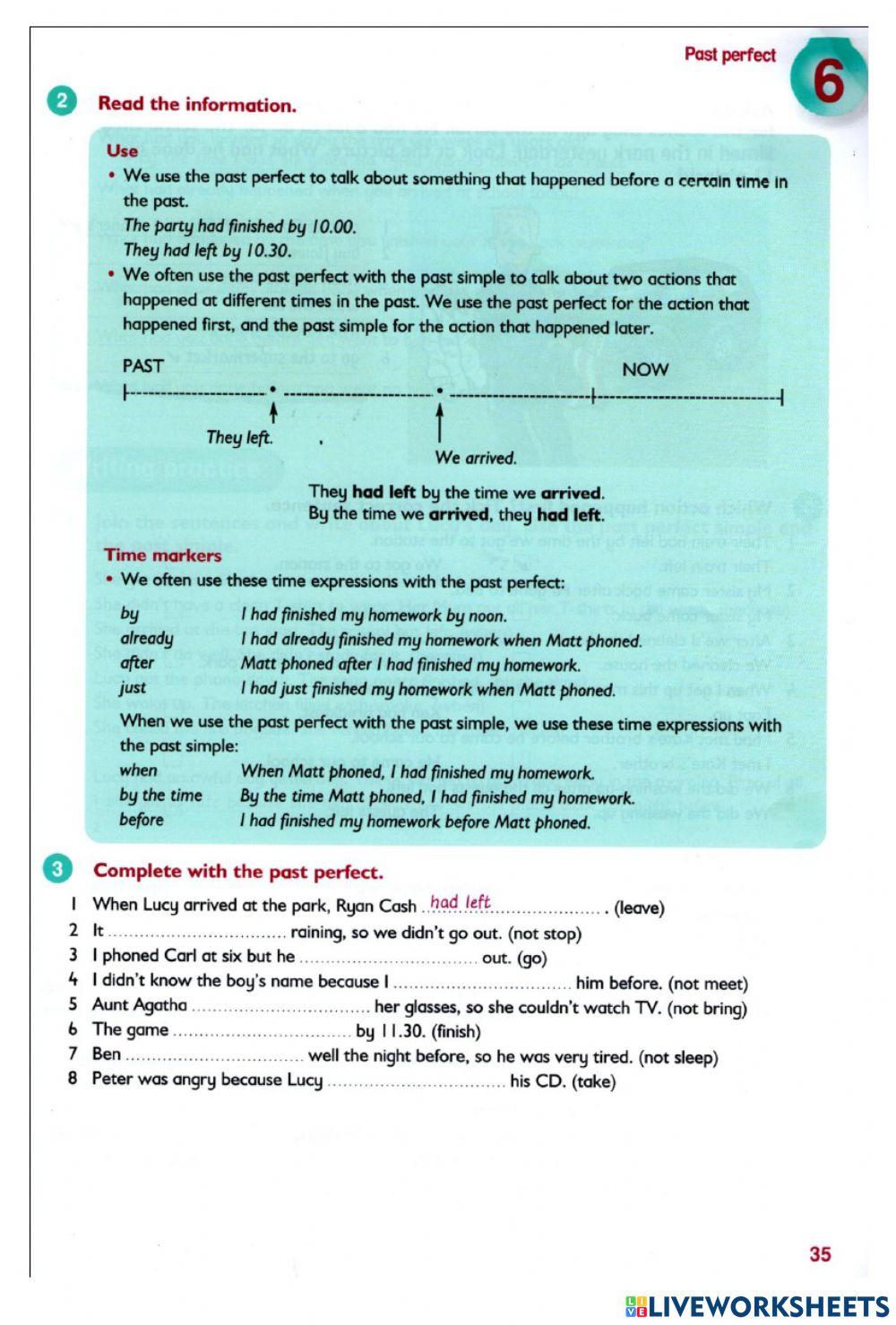 New grammar time 4 worksheet | Live Worksheets