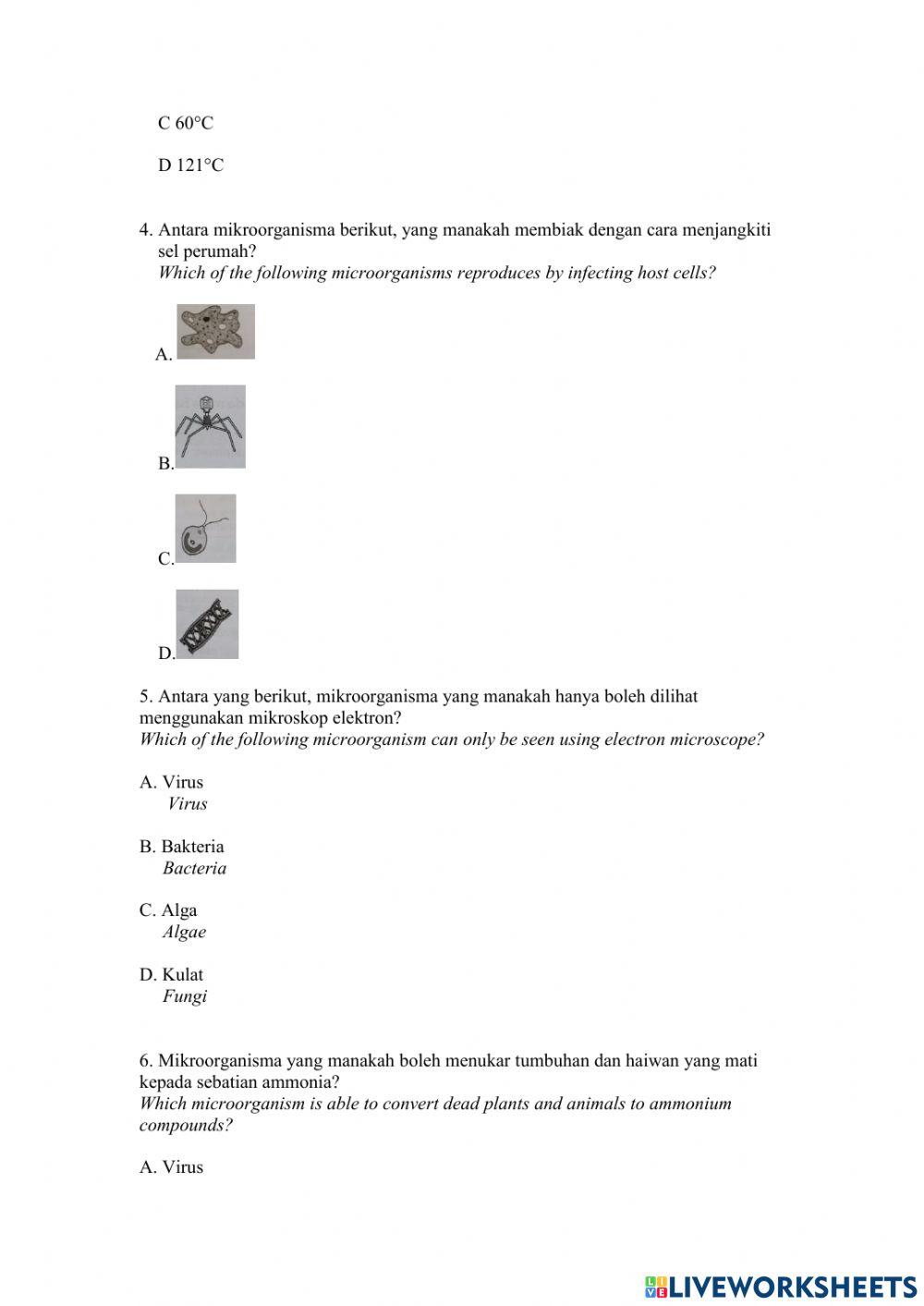 Kertas 1 interactive activity | Live Worksheets