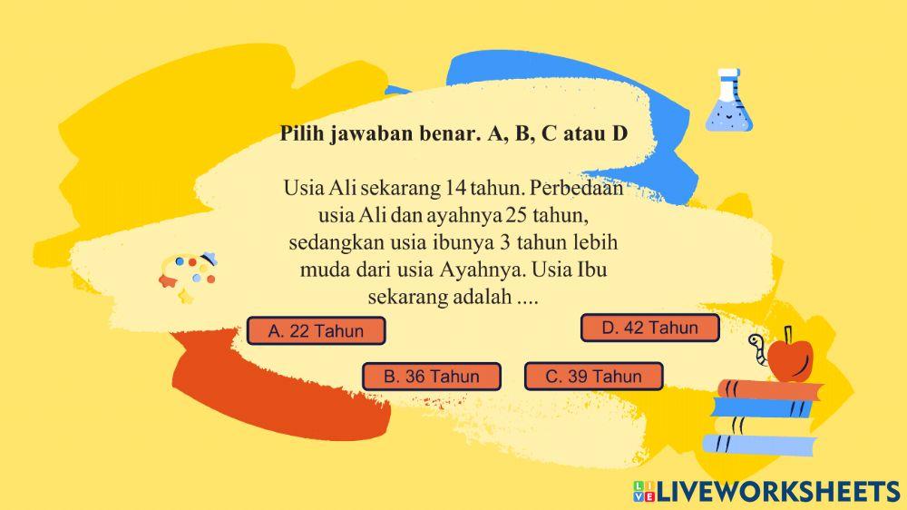 PLSV Part 1 worksheet | Live Worksheets
