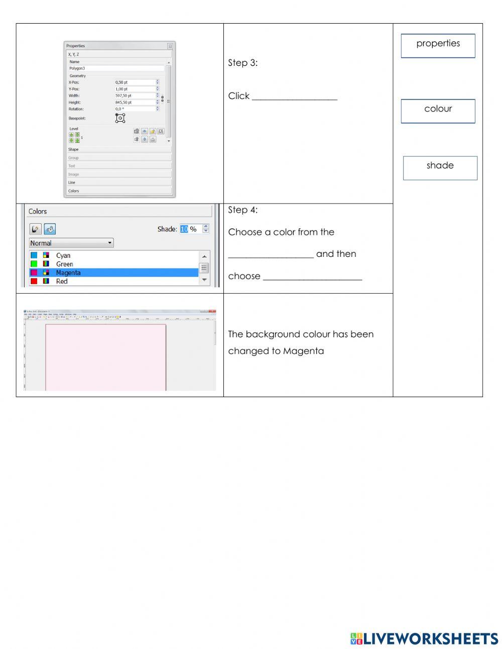 1474353 | Using basic tools in scribus- adding background