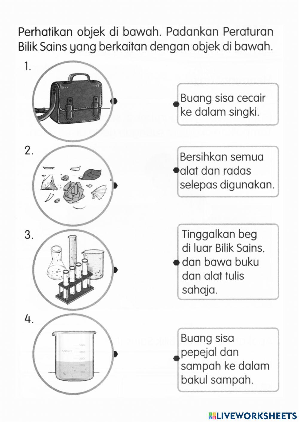 Sains - Tahun 2 - 20-10 online exercise for | Live Worksheets