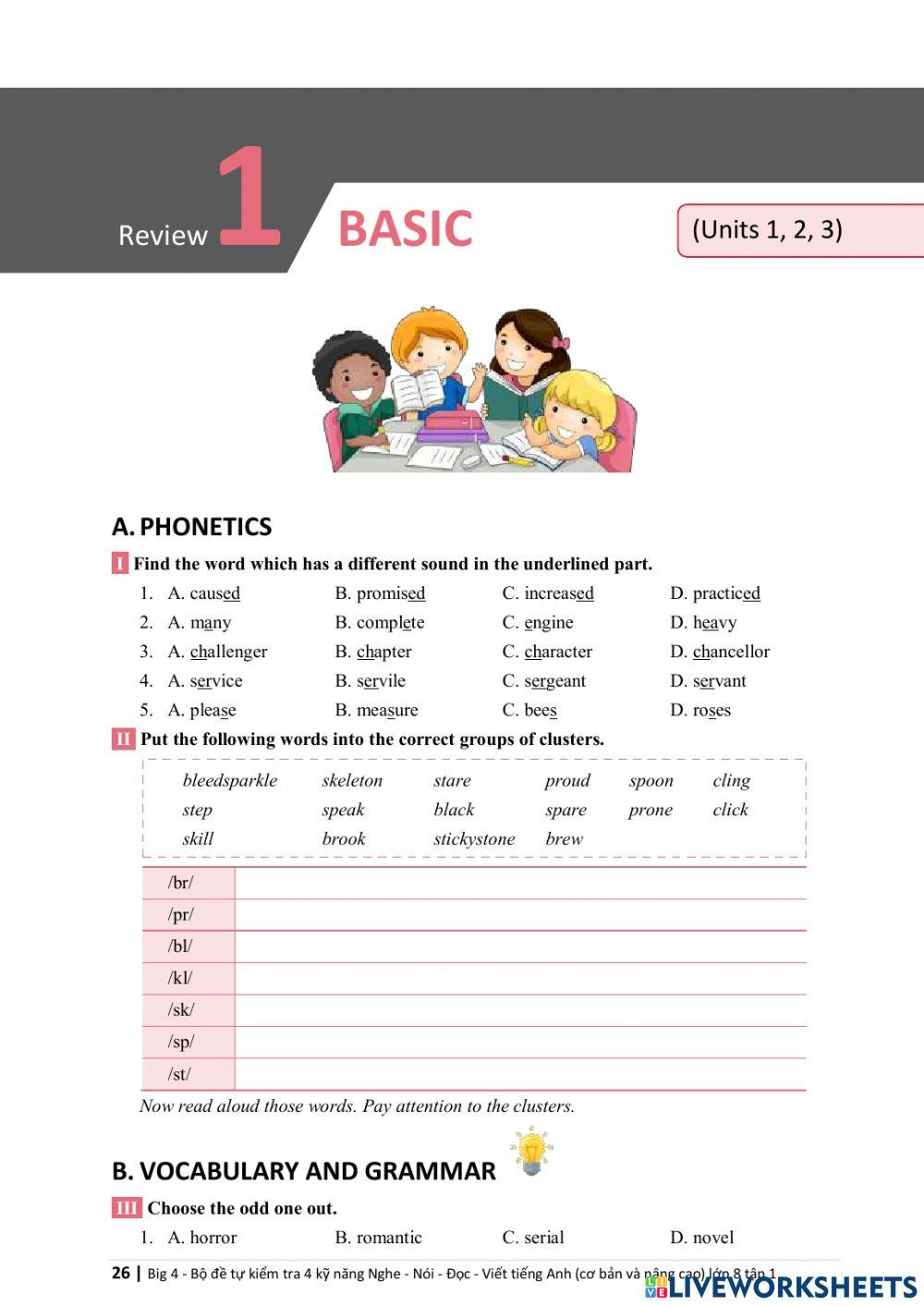 Mid term G8 worksheet | Live Worksheets