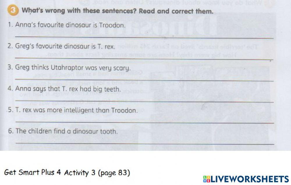 Get Smart Plus 4 Module 8 Smart Kids worksheet | Live Worksheets