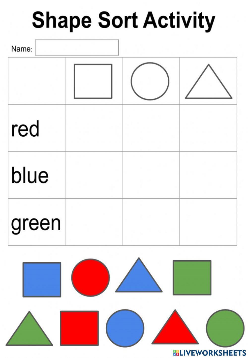 Shapes 1548862 | van1810 | Live Worksheets