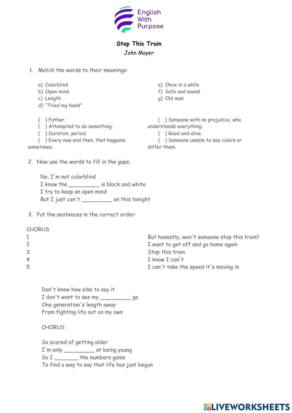 Stop this train - John Mayer 1550004 | Debora Campos