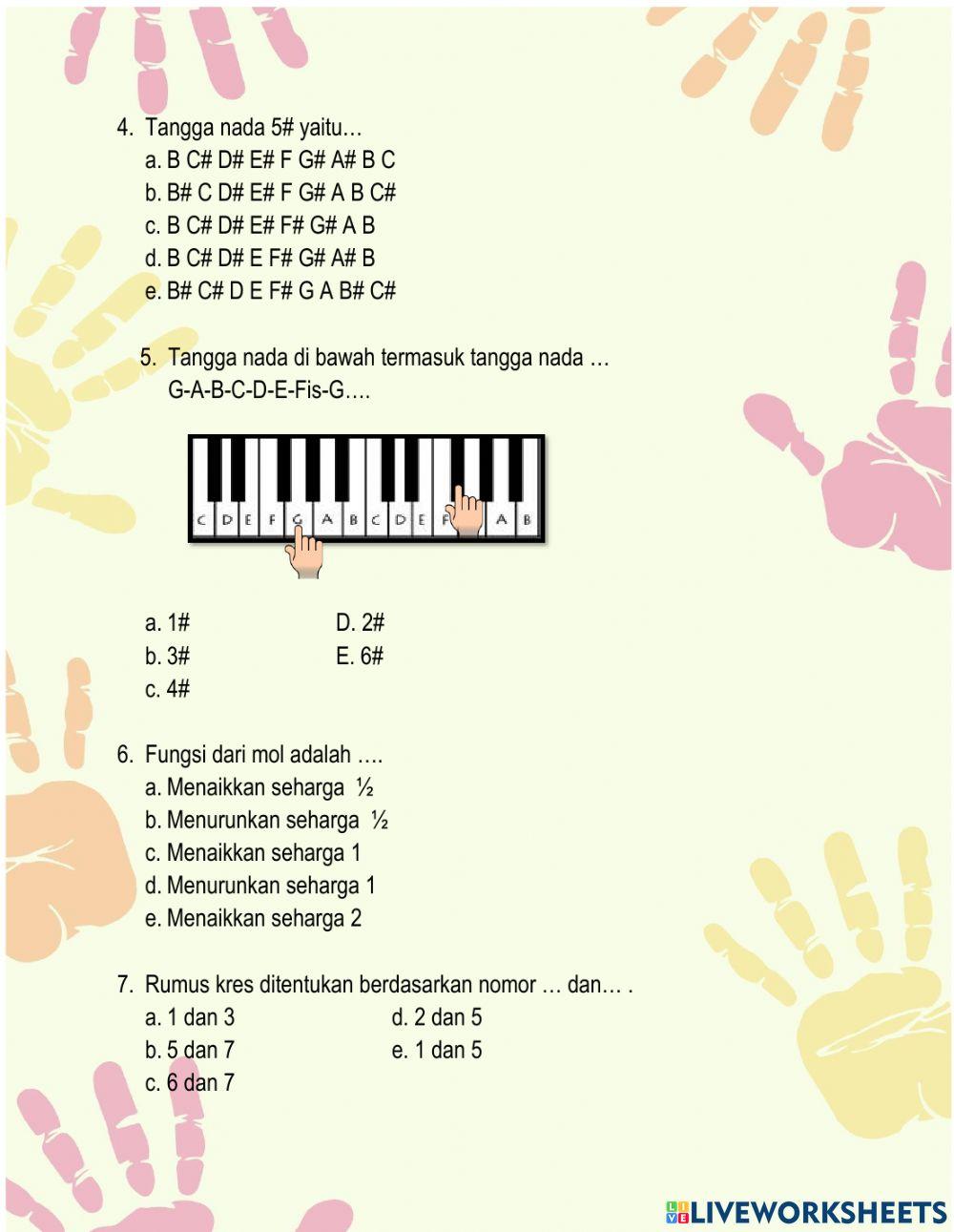 Kres dan mol worksheet | Live Worksheets