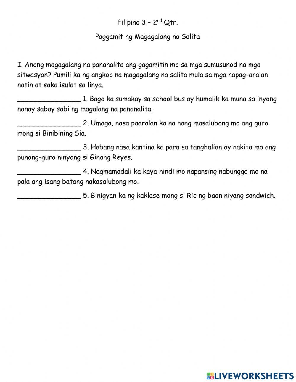 Paggamit Ng Magagalang Na Salita Paggamit Pasan - vrogue.co Paggamit Ng Magagalang Na Salita Paggamit Pasan - vrogue.co