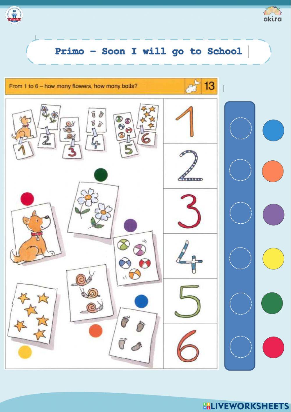 Primo - Soon I will go to School 13 online exercise for | Live Worksheets