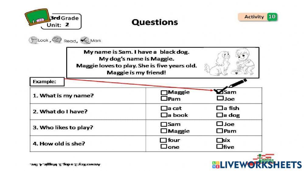 3rd Grade online exercise for 3rd grade | Live Worksheets
