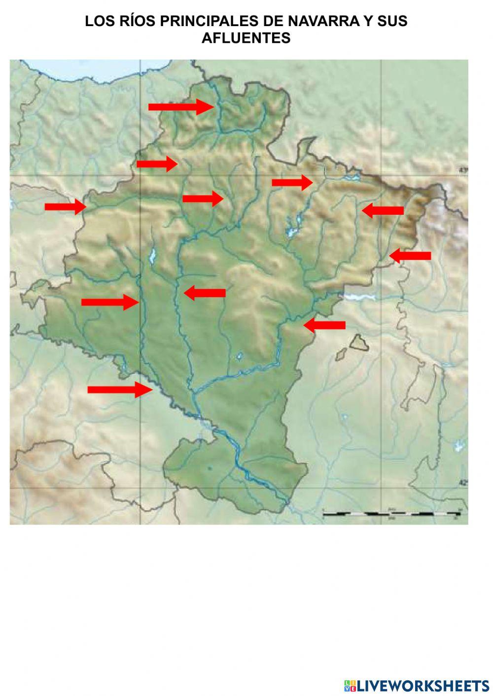Rios de Navarra 6752033 | 2primaria | Live Worksheets