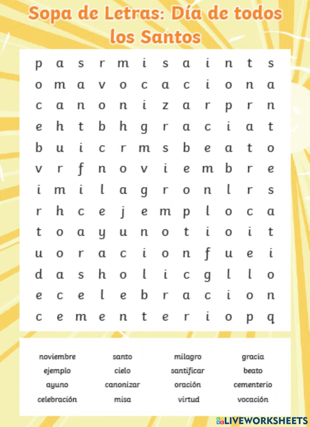 Santos | Live Worksheets