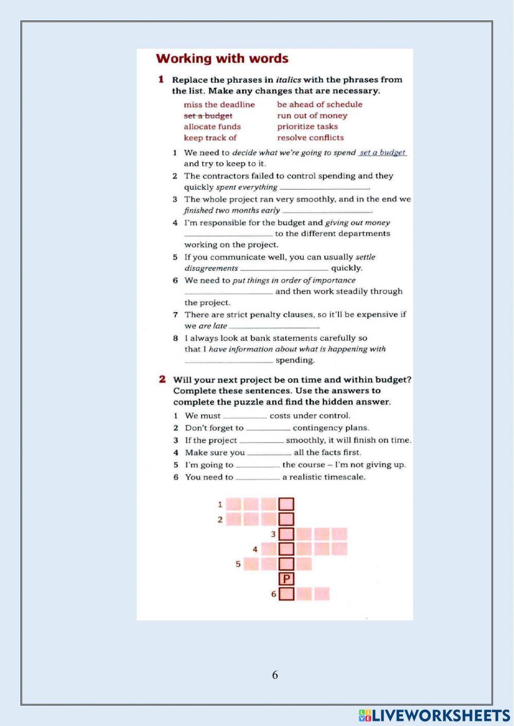 Trial class PRO… | Free Interactive Worksheets | 1553793