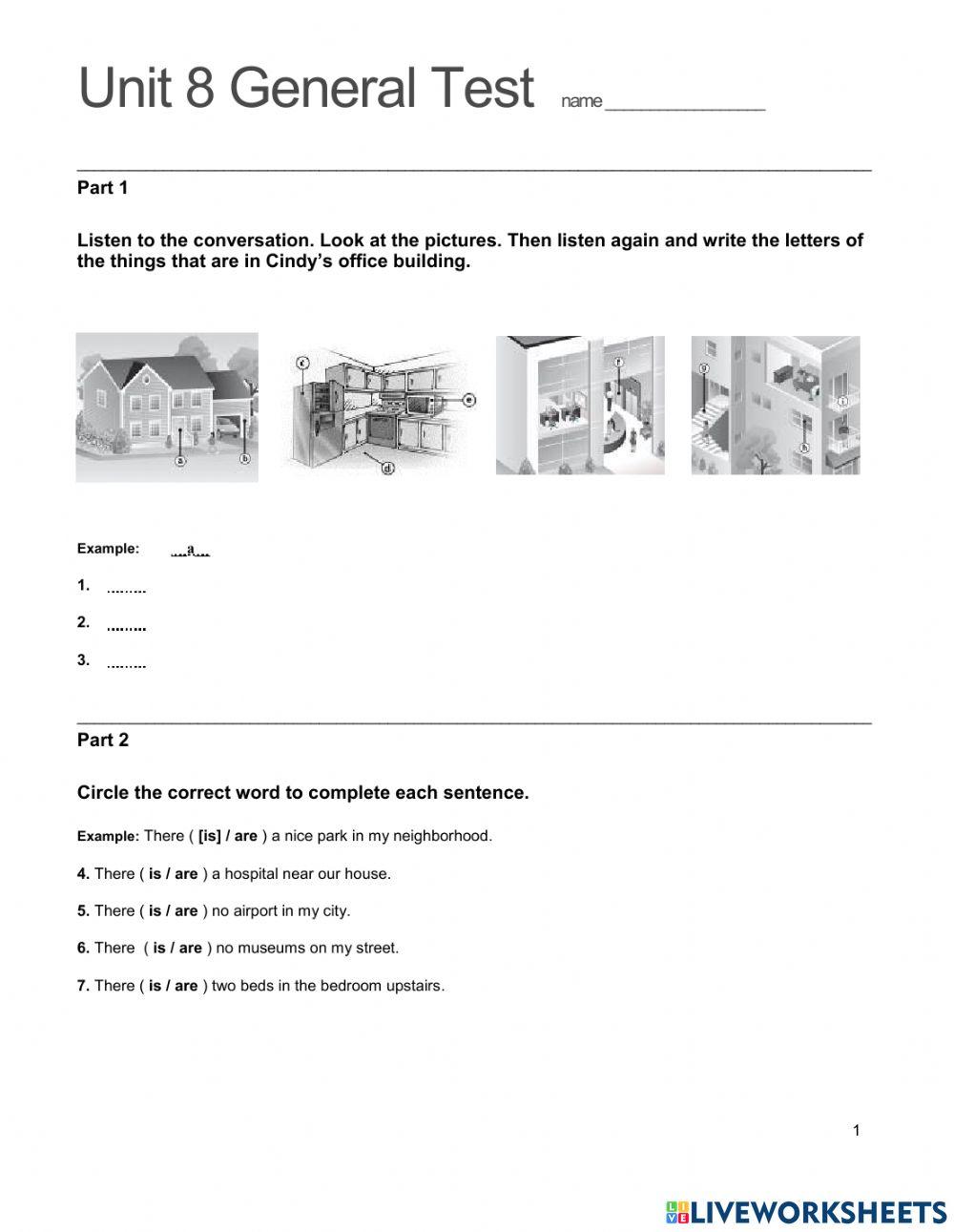 BÀI ÔN TẬP 8 worksheet | Live Worksheets