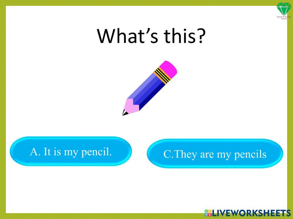 What have you got interactive worksheet | Live Worksheets