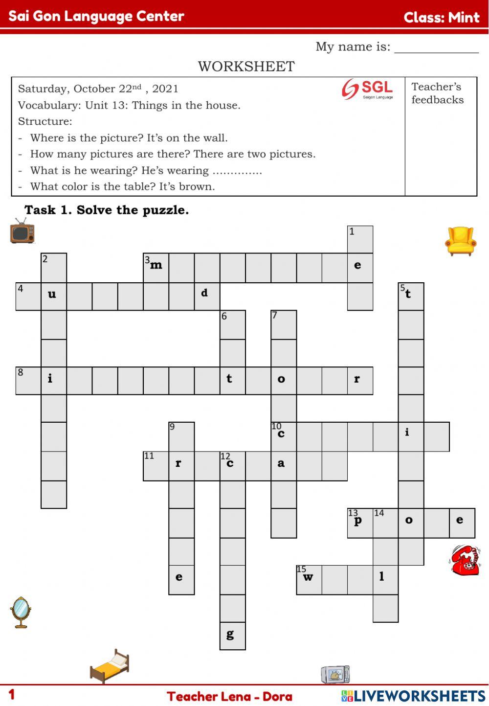 Mint.Week5 interactive worksheet | Live Worksheets