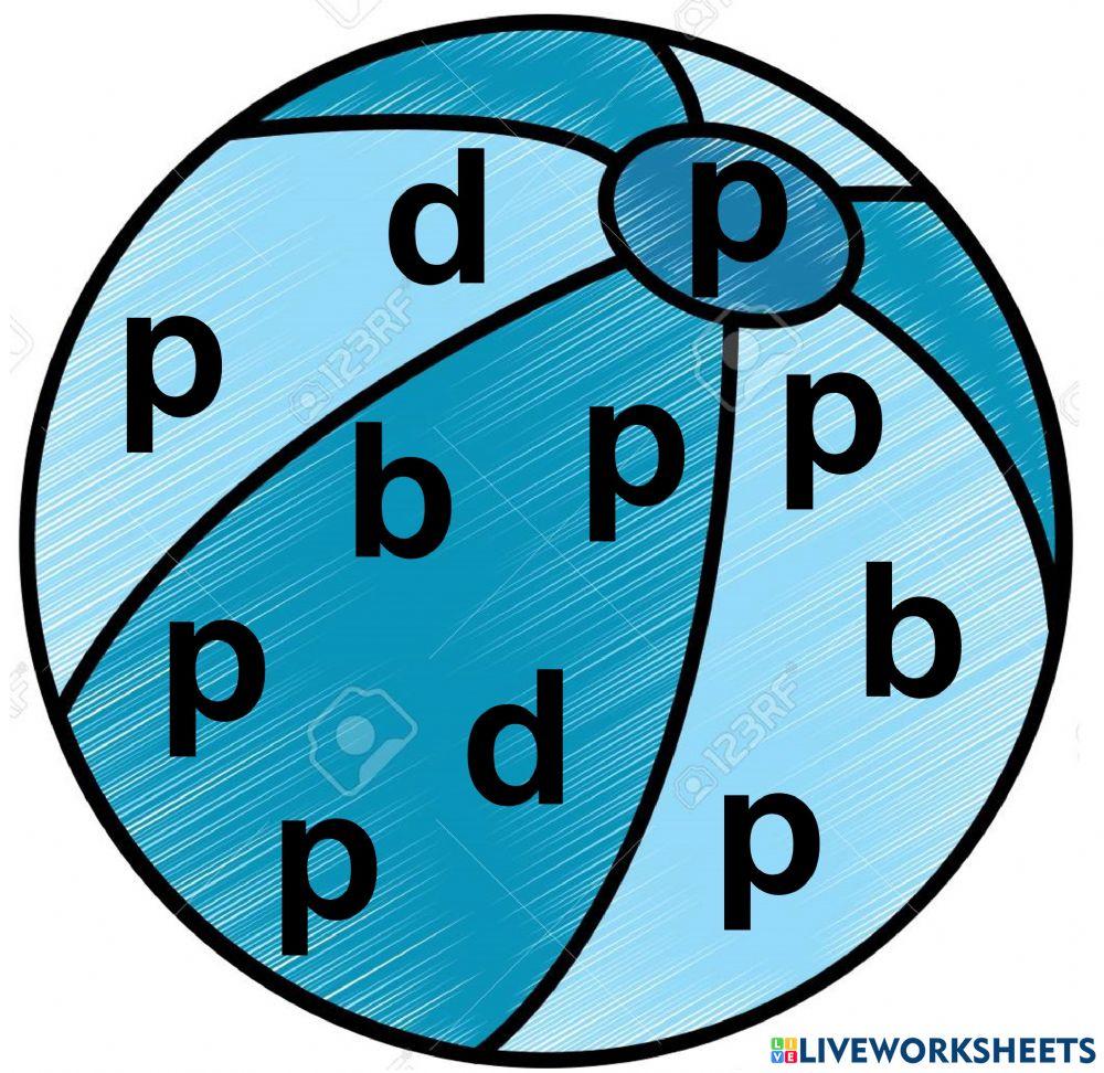 Consonante p worksheet for PREESCOLAR | Live Worksheets