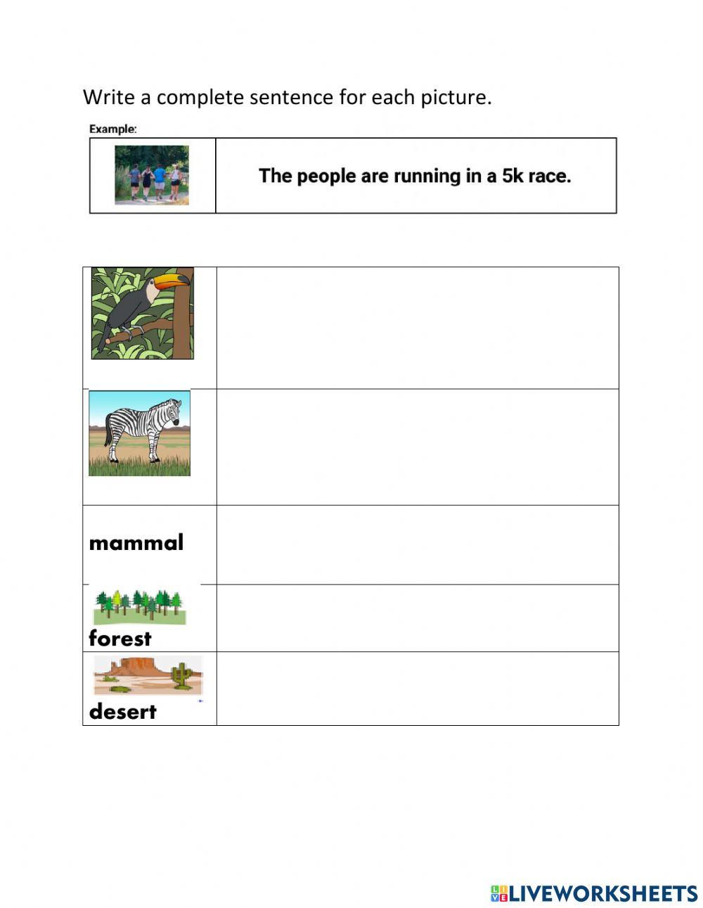 Sentence Starters Worksheet Live Worksheets sentence-starters-worksheet-live-worksheets