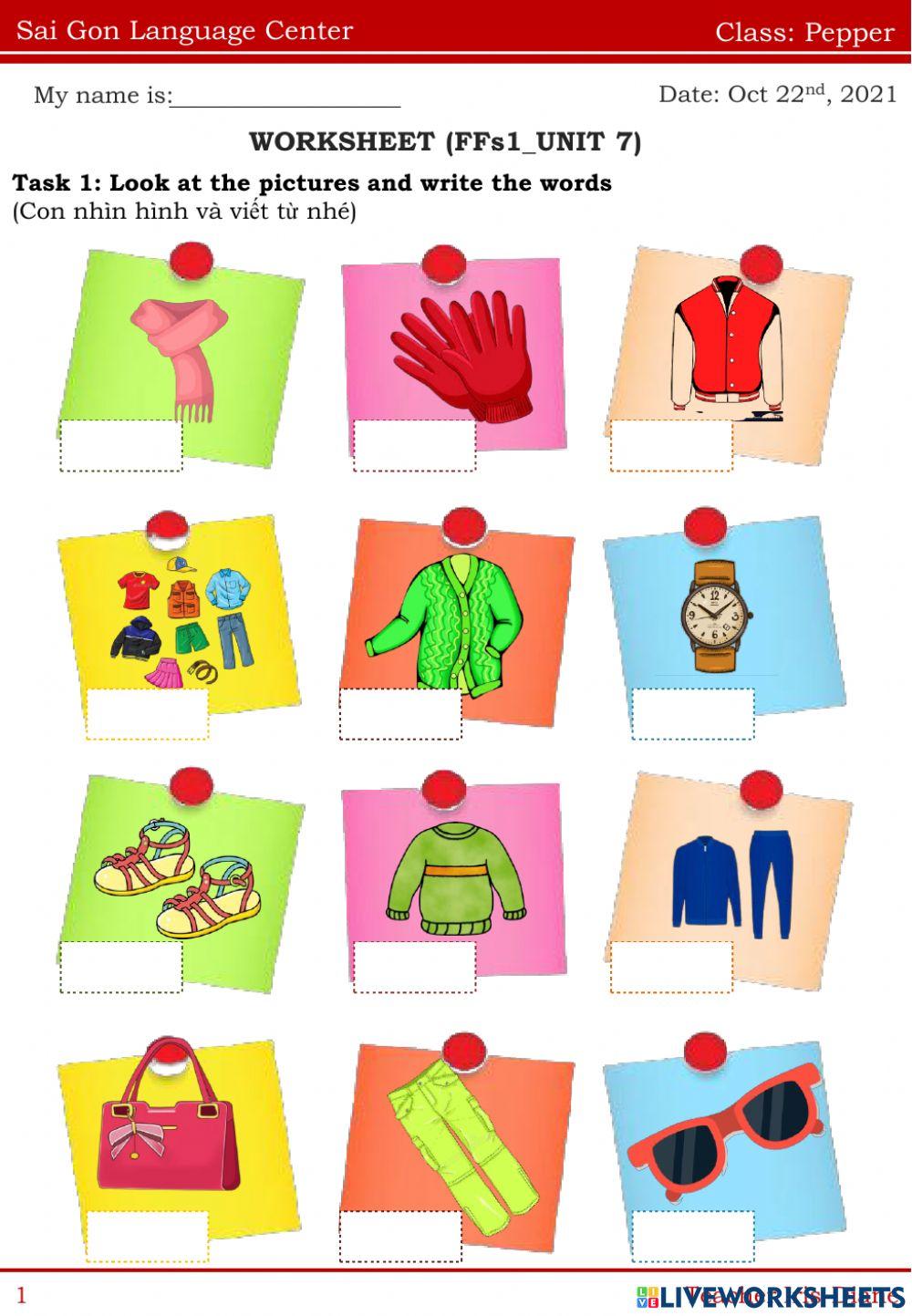 Homework-class Pepper (Oct 22nd) worksheet | Live Worksheets