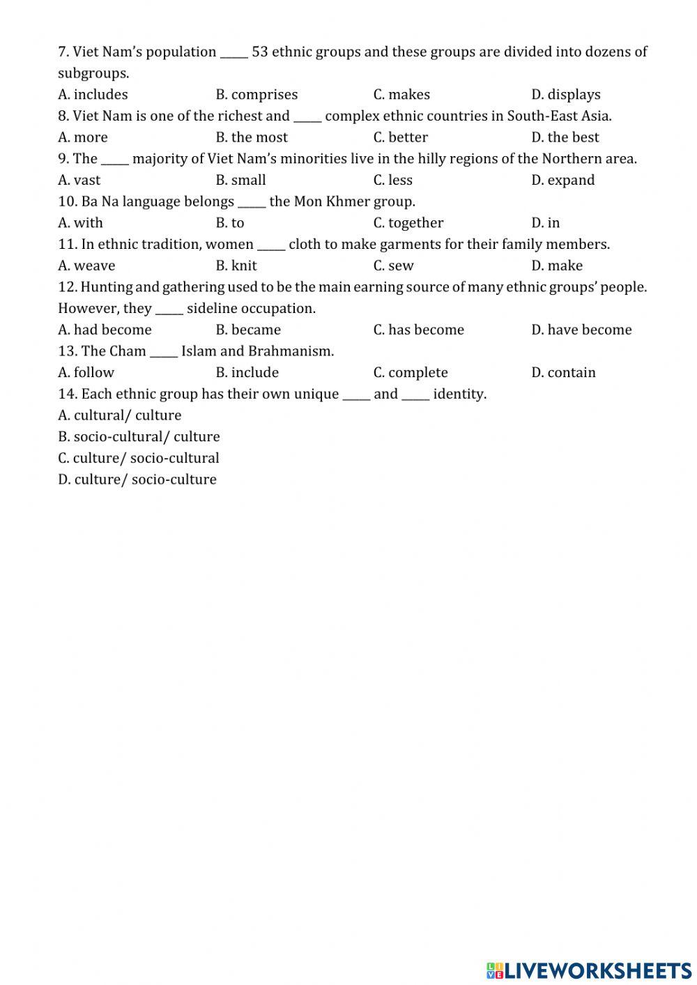 G8-Unit 3 Revision worksheet | Live Worksheets