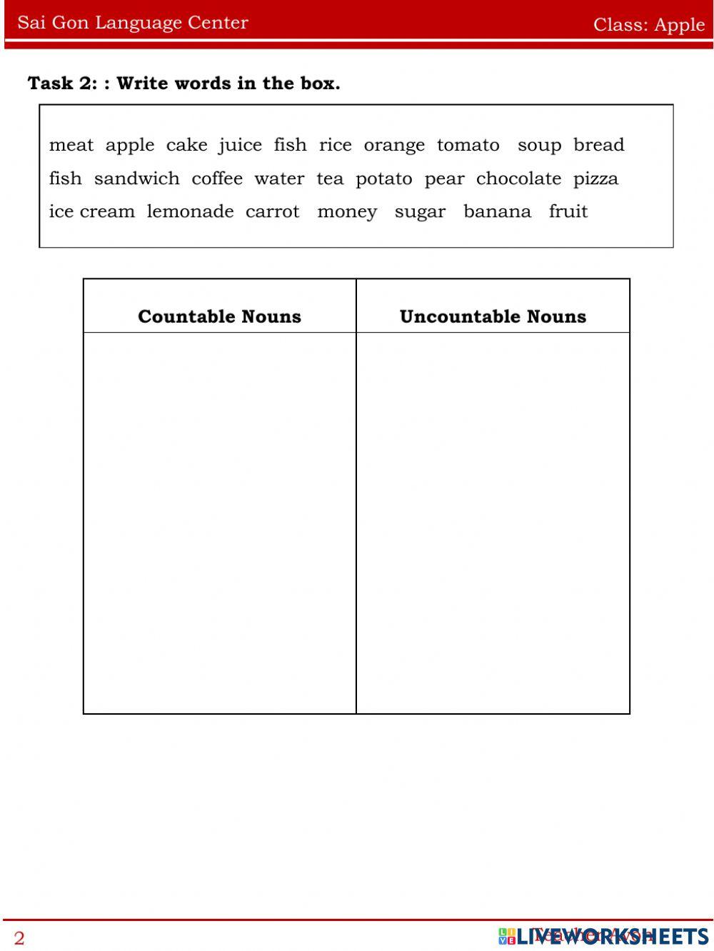 Worksheet apple online pdf worksheet | Live Worksheets