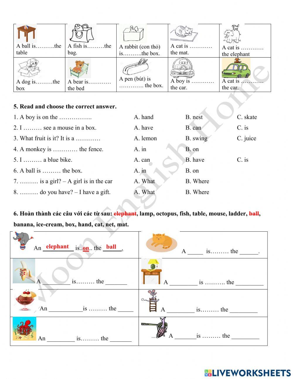 Grade 2 On worksheet | Live Worksheets