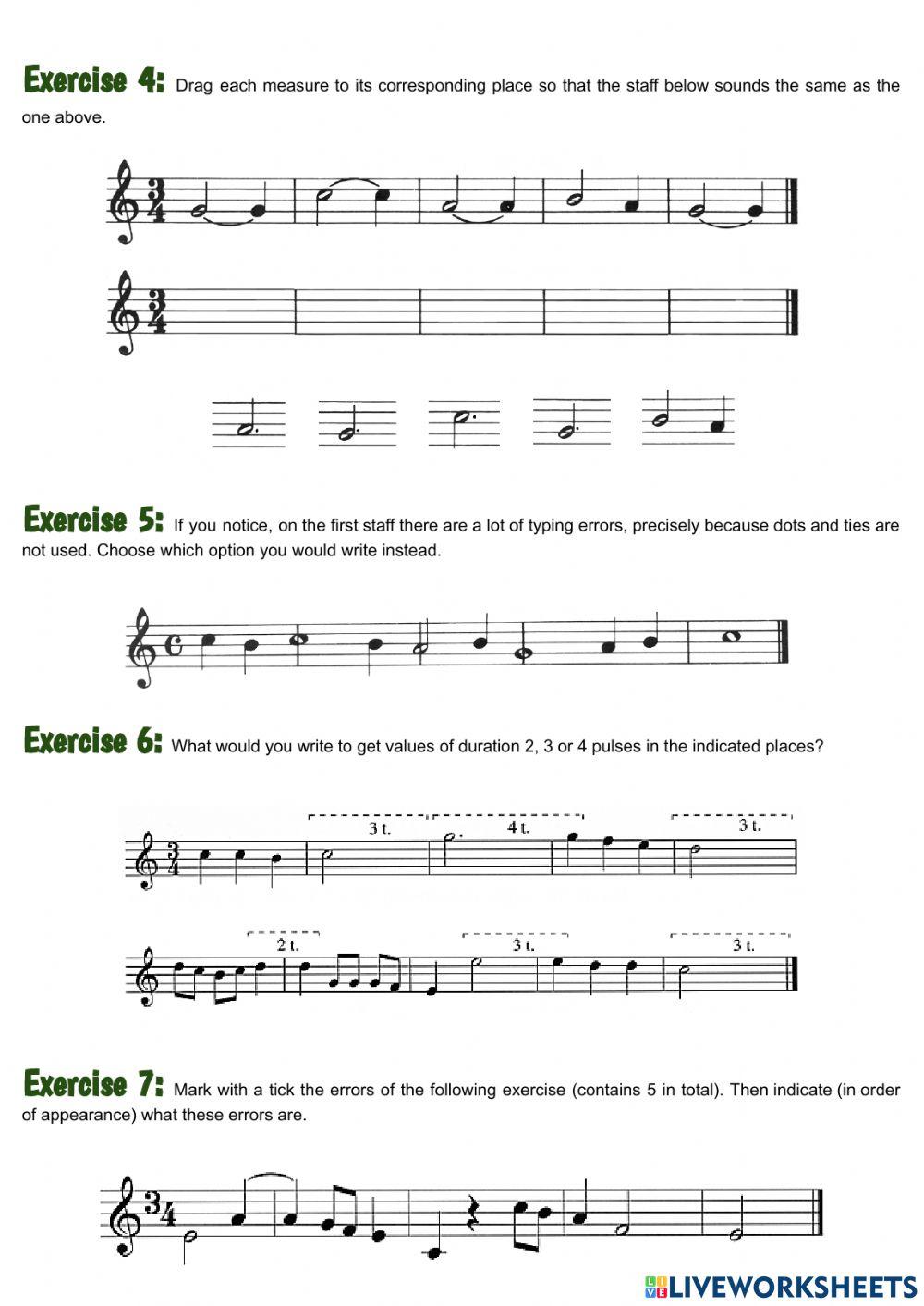 Dotted and tied… | Free Interactive Worksheets | 1559660