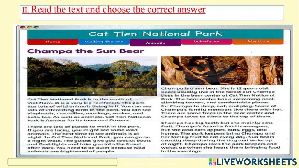 Extensive reading | Nguyễn Thị Phương | Live