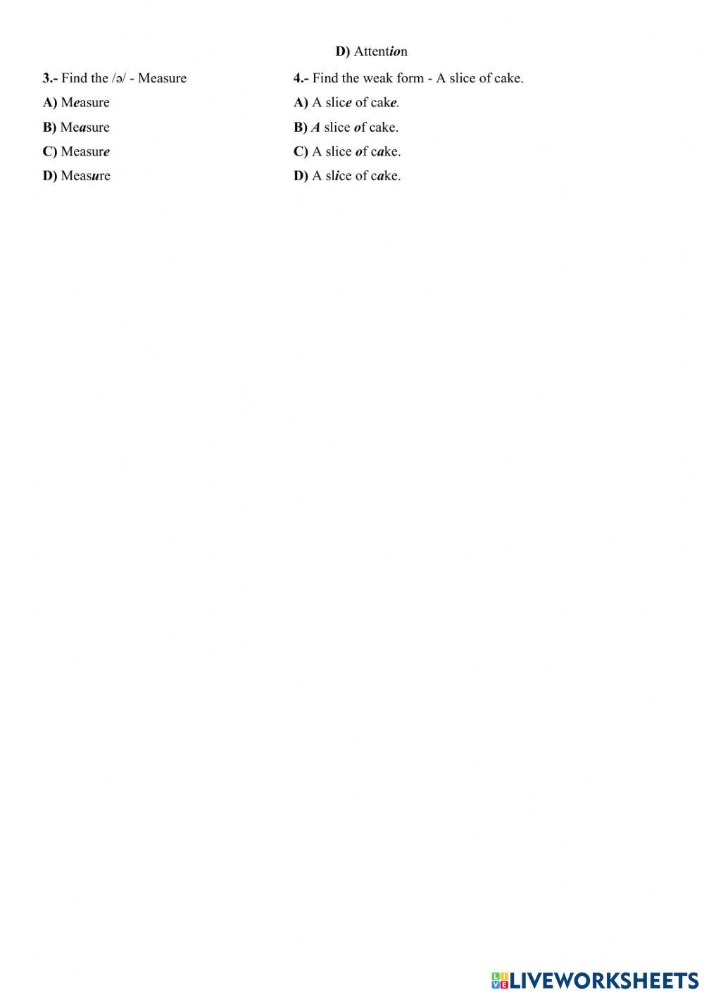 Strong and Weak… | Free Interactive Worksheets | 1560101