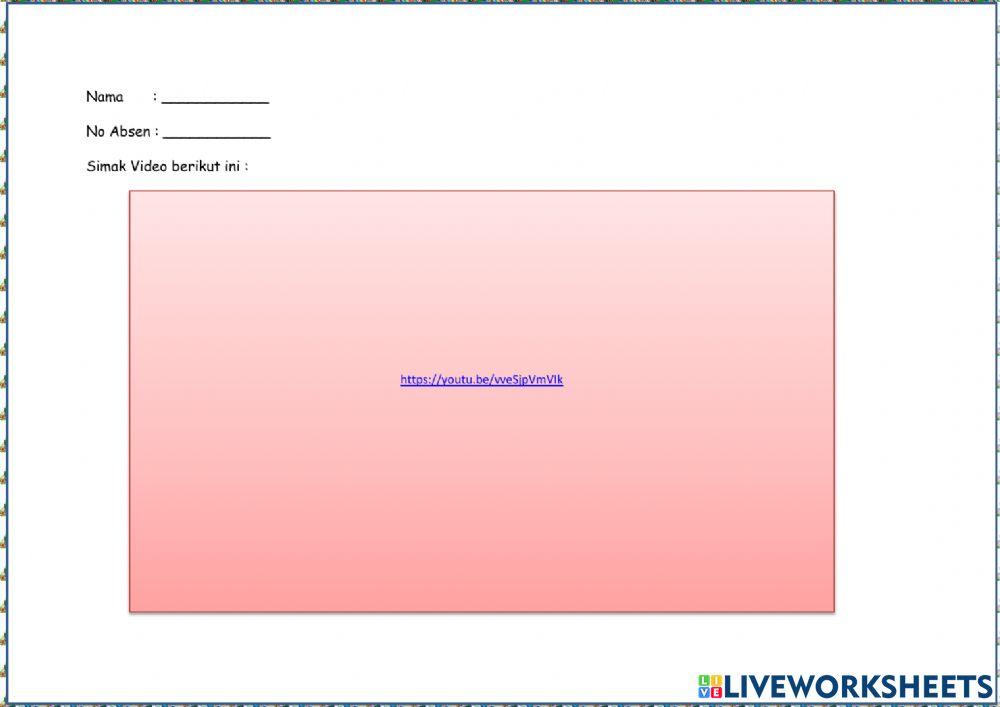 Ppkn dan b indo worksheet | Live Worksheets