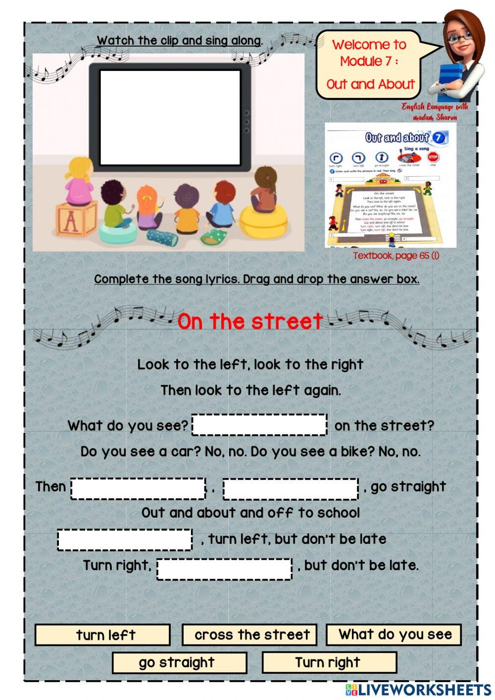 Year 3 Module 7 : Sing a song 1561040 | SharonCheron