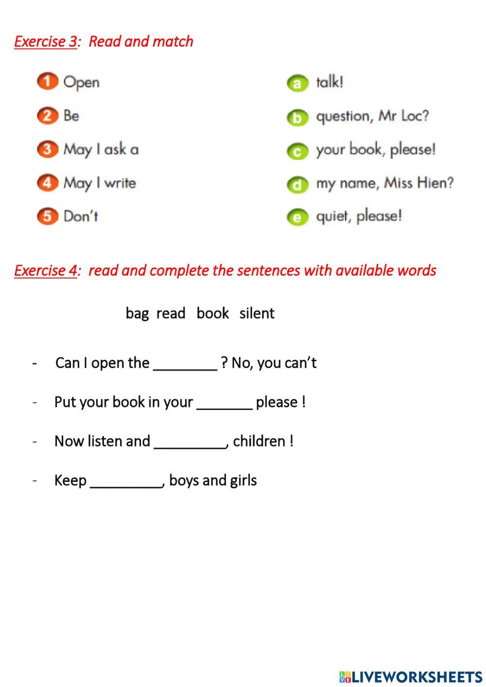 Grade 3 worksheet online pdf activity for 3 | Live Worksheets