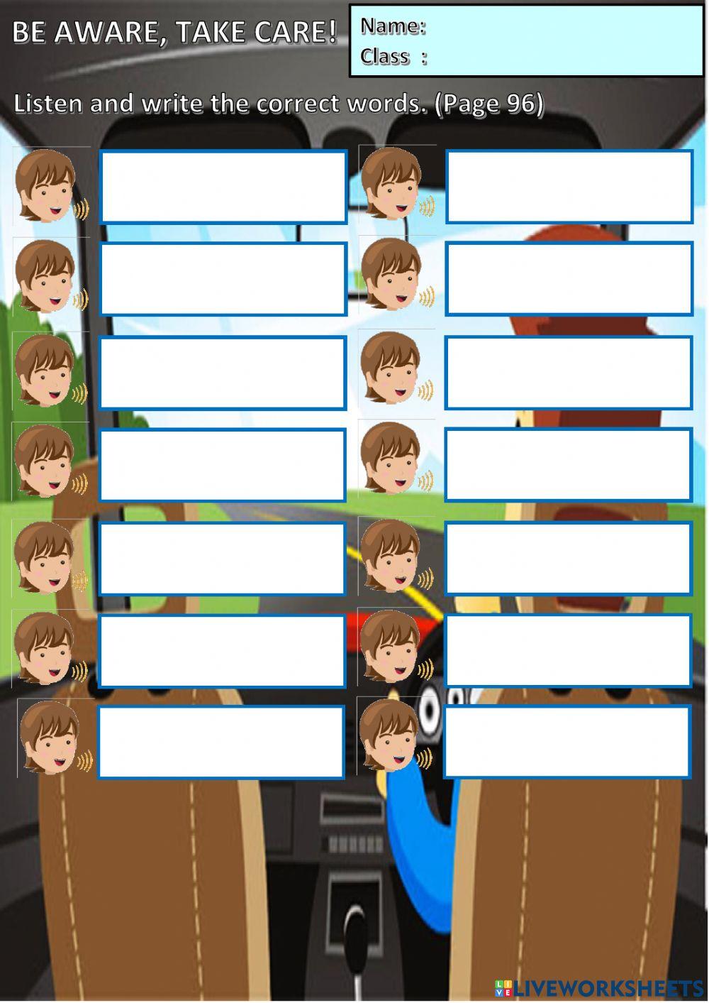 Unit 10 Be Aware, Take Care! Reading article. worksheet | Live Worksheets
