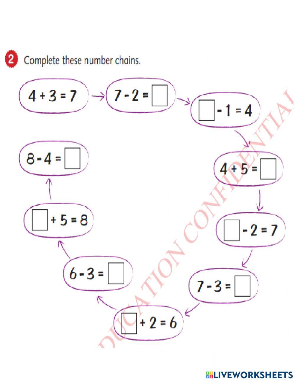 Week 8 - Maths 1A worksheet | Live Worksheets