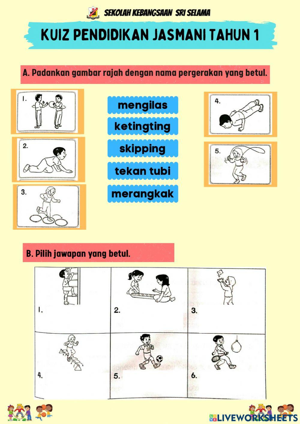 KUIZ PENDIDIKAN… | Free Interactive Worksheets | 6754410