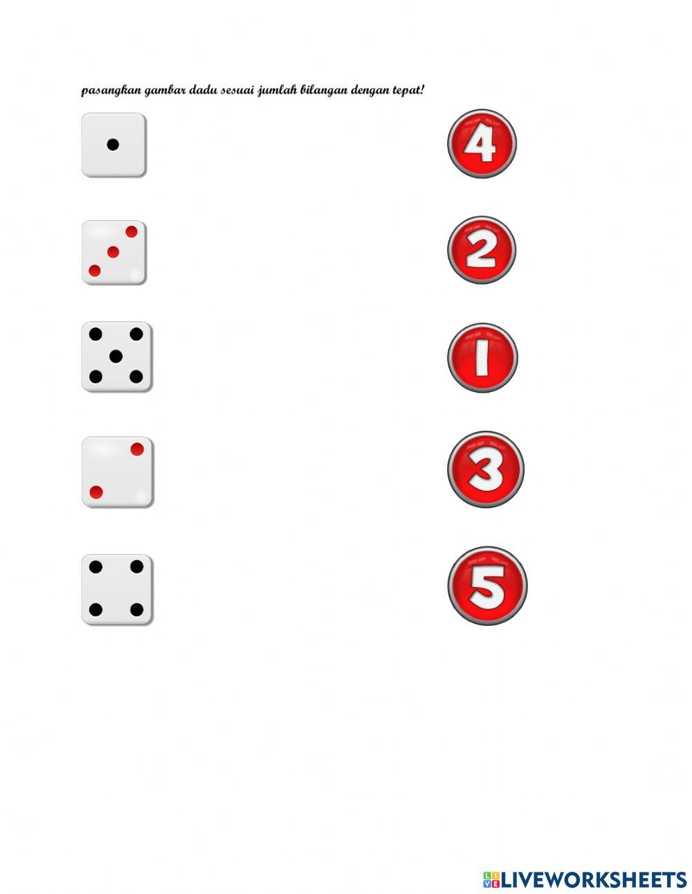 Latihan Memasangkan activity | Live Worksheets