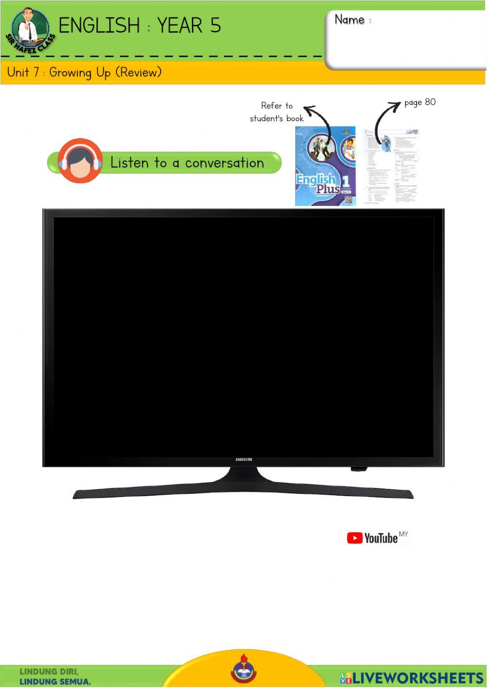 English Y5 - Gr… | Free Interactive Worksheets | 1563522