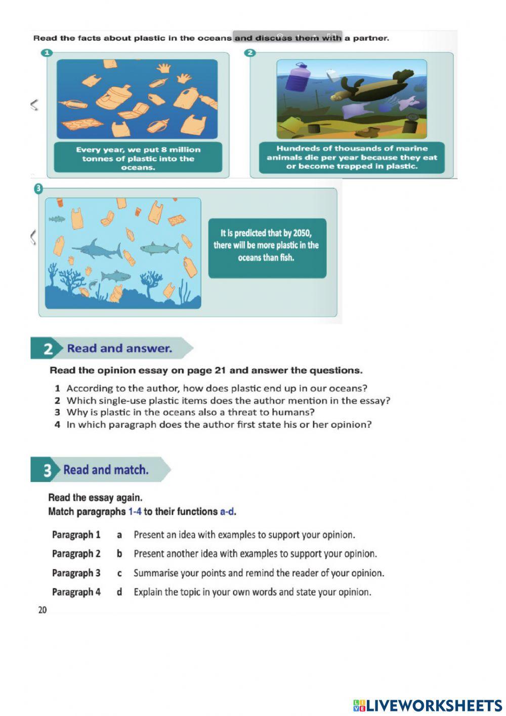 Climate change 5 worksheet | Live Worksheets