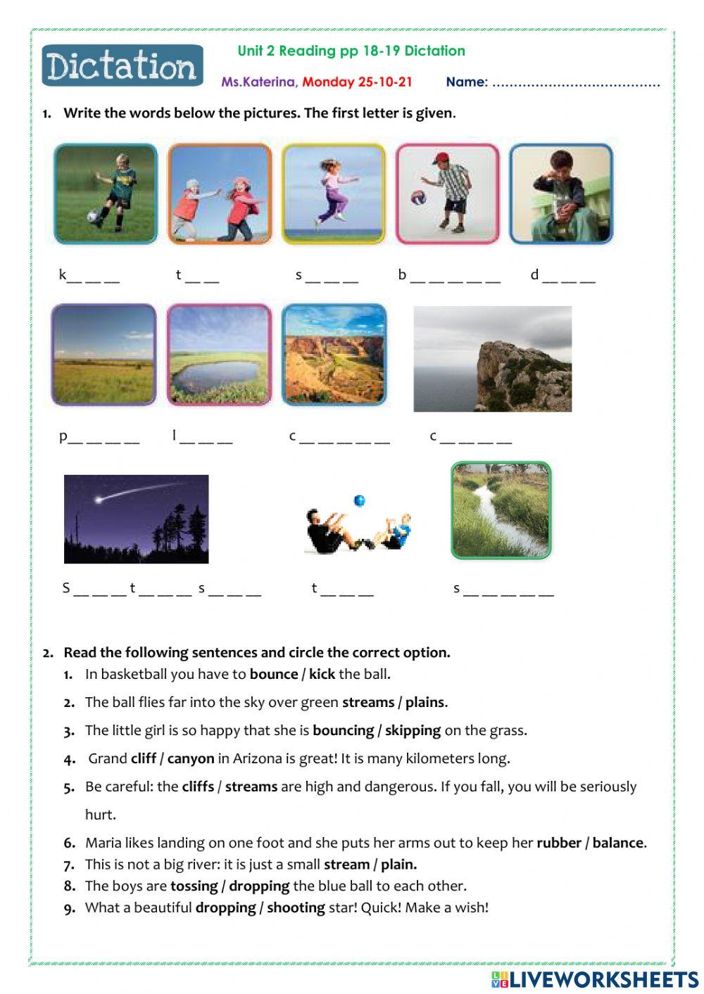 Oxford discover… | Free Interactive Worksheets | 1565014