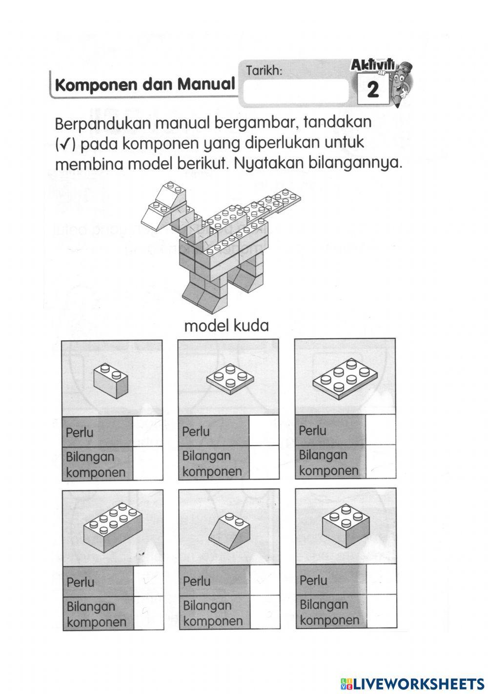 Model binaan 78 1565019 | CWOng | Live Worksheets