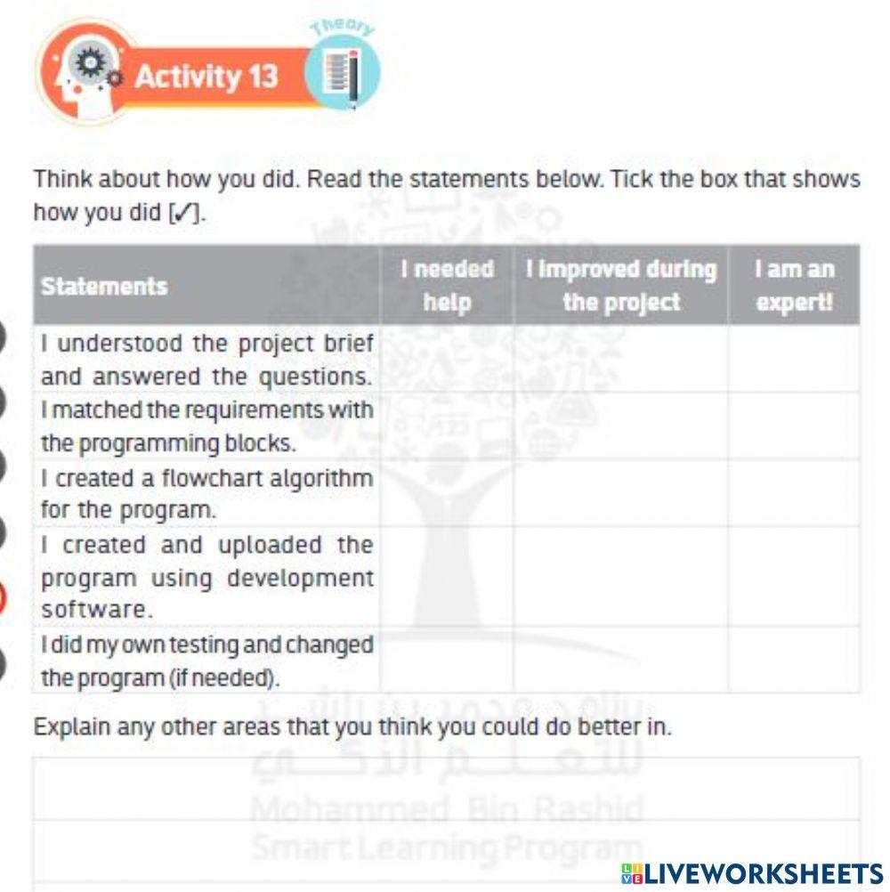 Act13 worksheet | Live Worksheets