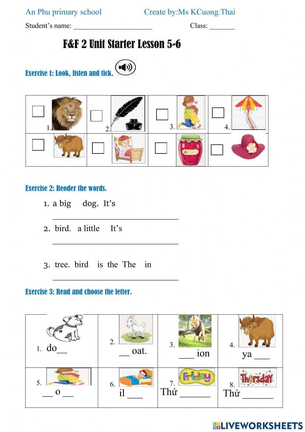 FF 2 Unit Starter L5-6 2506 | Thai Kim Cuong | Live